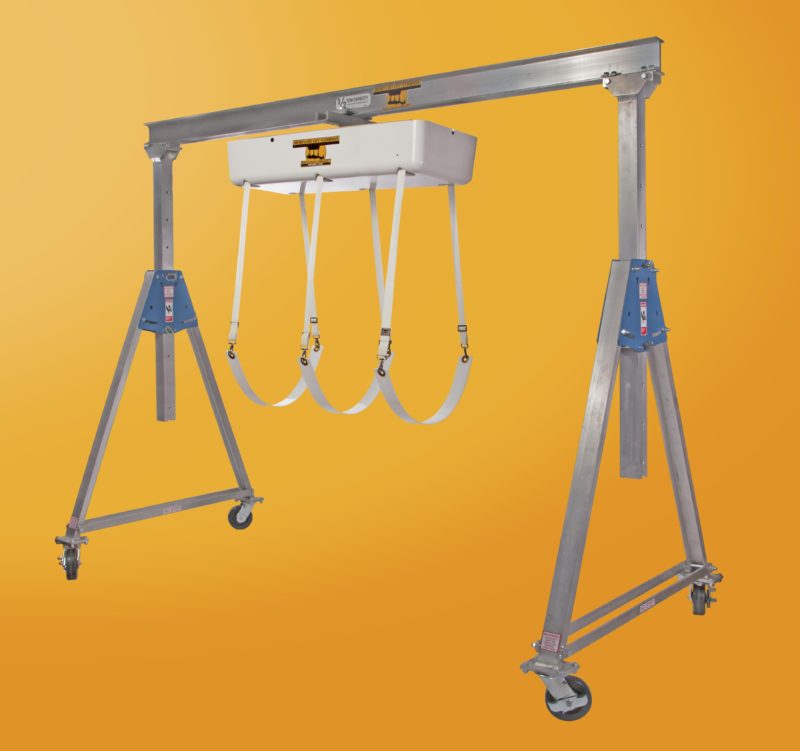 Portable, Collapsible Gantry | Mortuary Lift Company